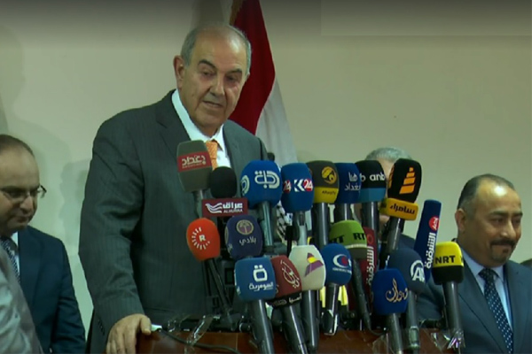 علاوي على رأس وفد لإقليم كردستان لاستبيان الاستفتاء